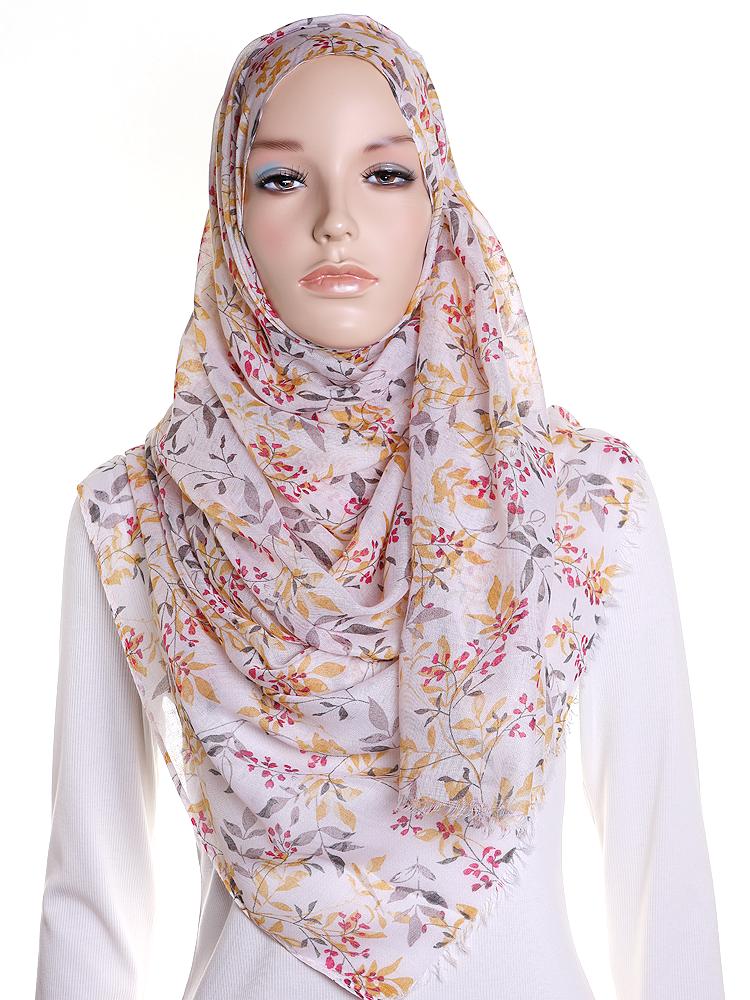 Printed Hijabs | Stylish Hijabs | Floral Print Hijab | Buy Hijabs ...